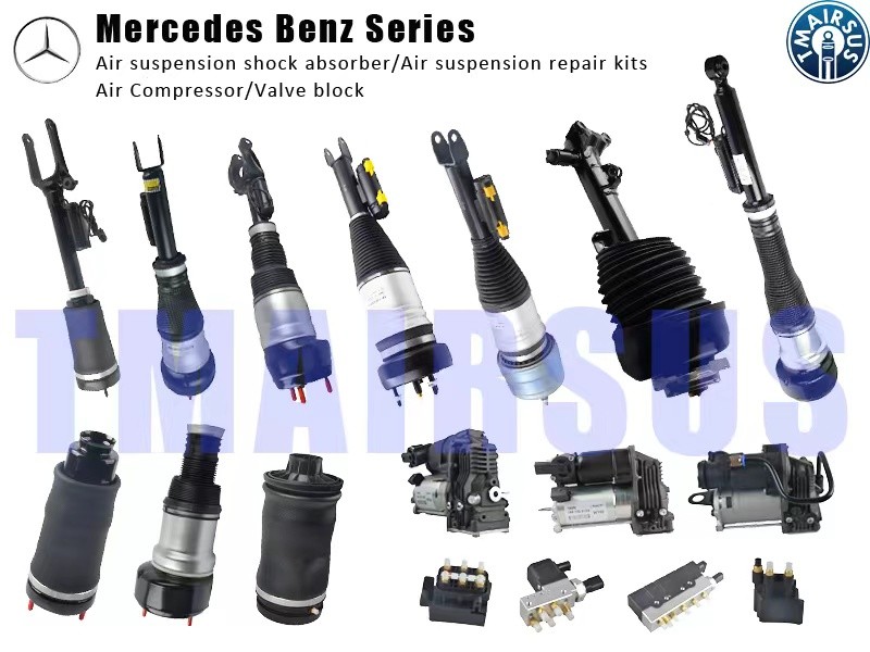 Car Air Suspension System For Mercedes-Benz W205 Air Suspension Shock ...